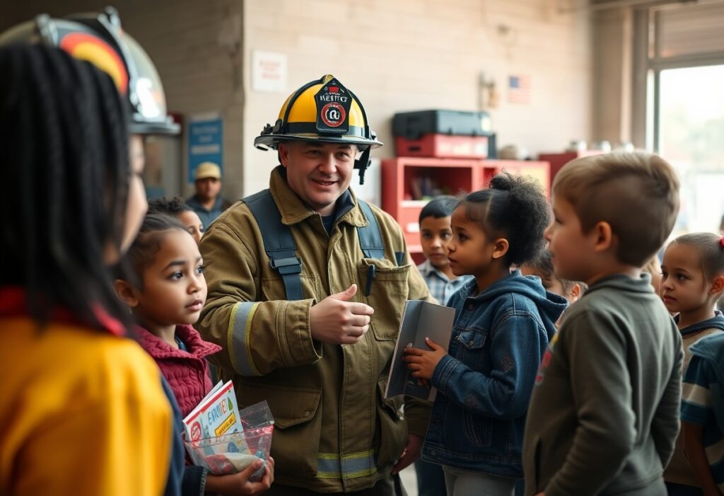 10 Ways Volunteer Fire Departments Teach Fire Safety To Kids - A How-To ...
